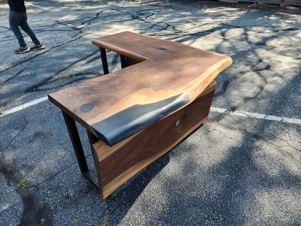 Black Walnut Desk - Wood Touch LLC | New Jersey